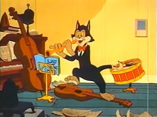 Cartoon: Hep Cat Symphony, 1949 - Noveltoons - Public Domain Movies