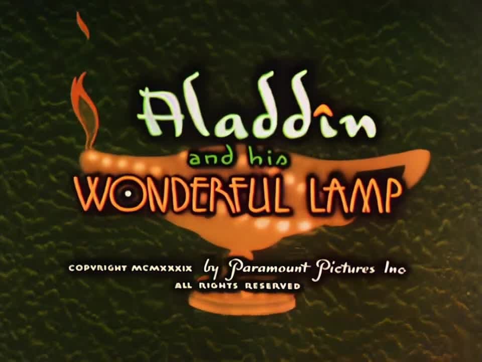 Cartoon: Popeye the Sailor - Aladdin and His Wonderful Lamp - 1939 ...