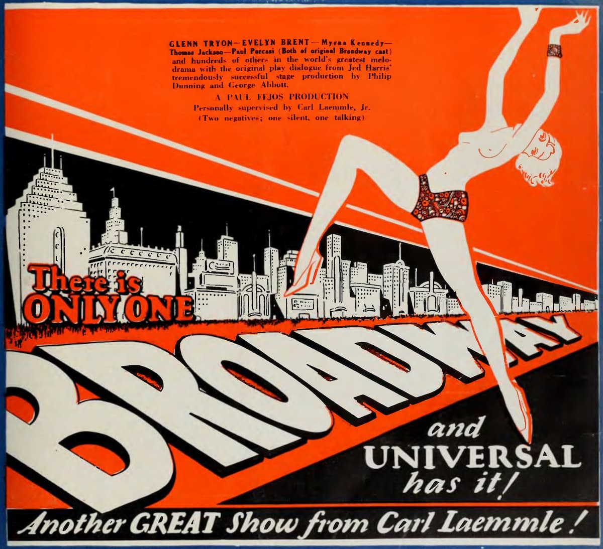 Broadway, 1929 - Public Domain Movies