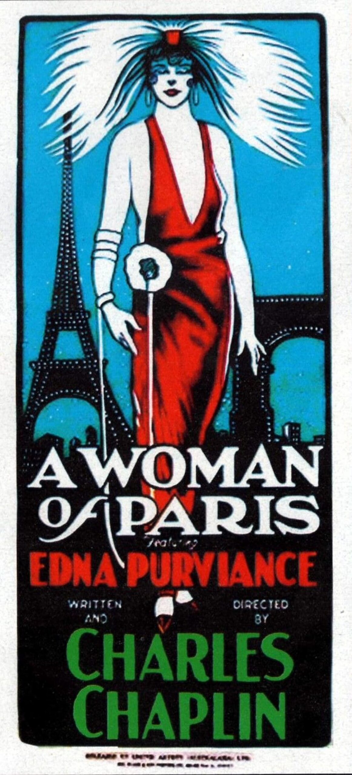 A Woman of Paris, A Drama of Fate, 1923 by Charlie Chaplin - Public ...